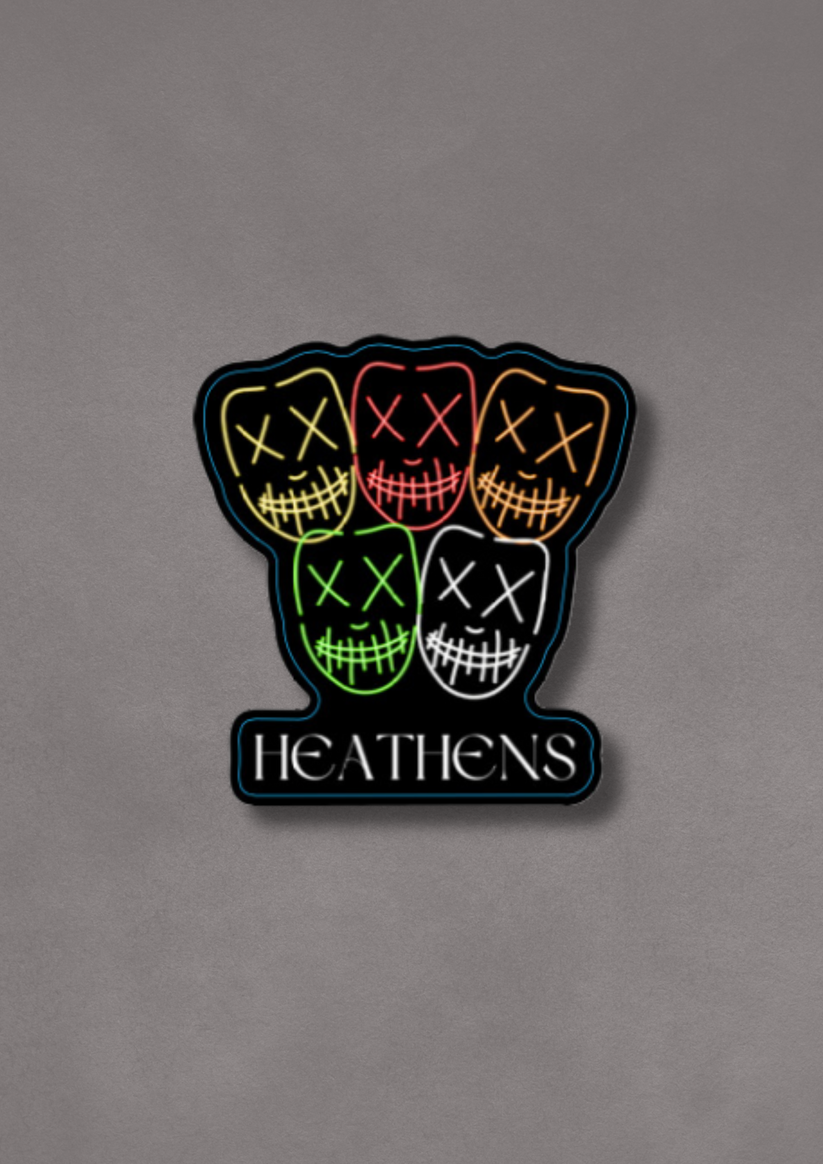 Heathens Sticker – Trilogyofromance