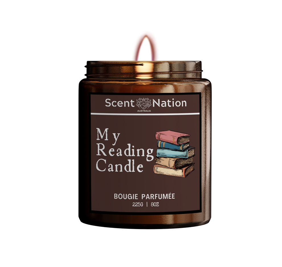 Bookish Candles - My Reading Candle – Trilogyofromance